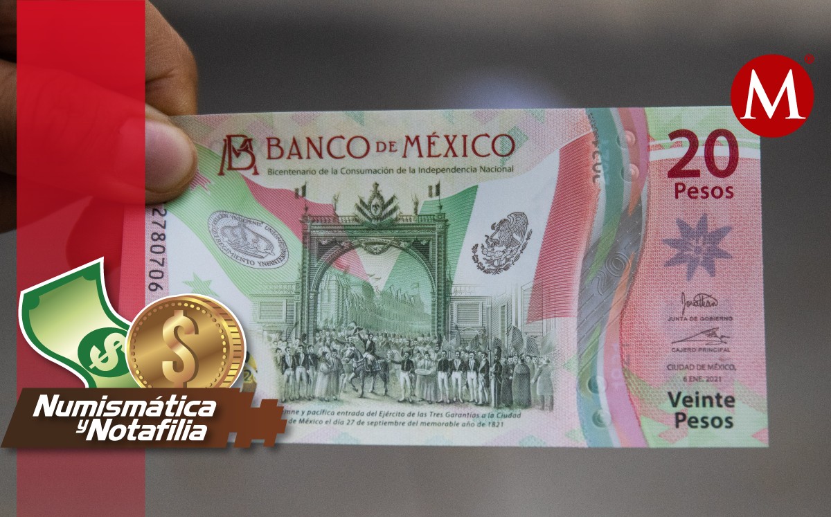 Descubre el valor del billete conmemorativo de 20 pesos